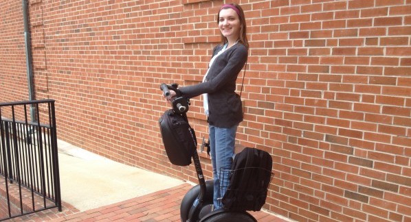Students use Segways to get around – Carolina Connection
