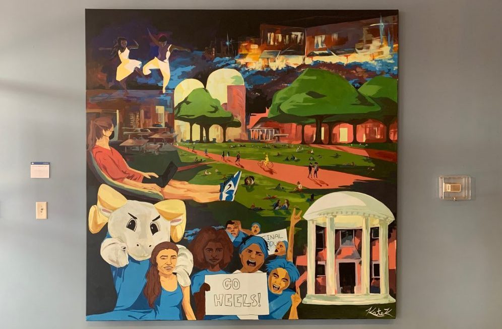 Class of 2023’s senior mural depicts a unique college experience shaped ...